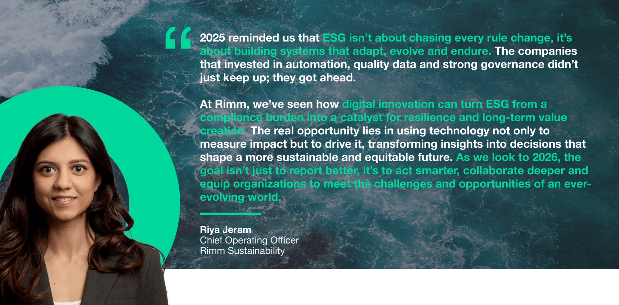 2025 in Review: ESG Milestones, Lessons Learned, and the Road Ahead ...